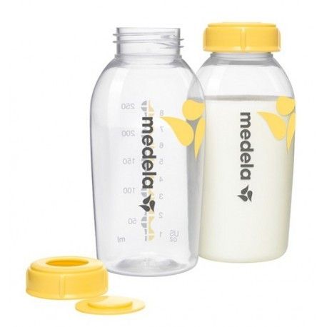 Pack 2 botellas-biberón Medela 250ml leche materna — TodoneneS